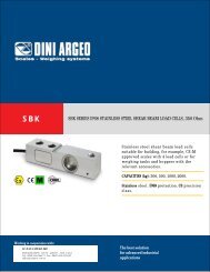 Datasheet: BM8D load cell