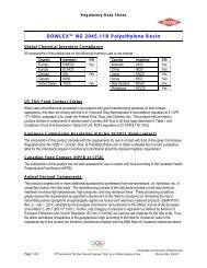 DOWLEX™ TG 2085B Polyethylene Resin