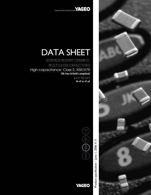 DATA SHEET - Yageo