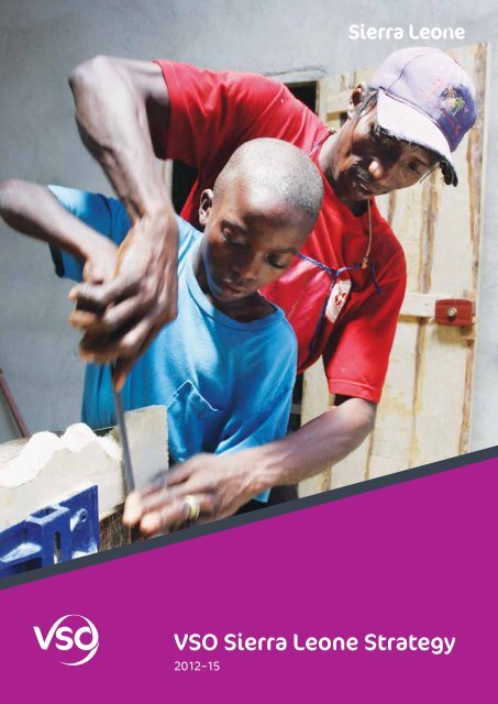 VSO Sierra Leone Strategy