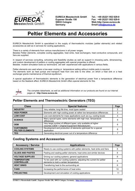 pdf document - EURECA Messtechnik GmbH