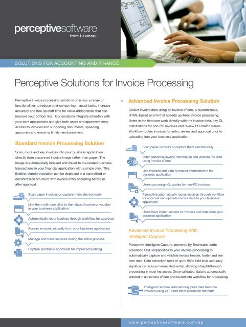 Perceptive Software Logo