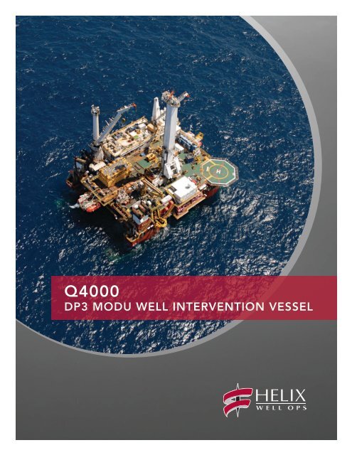 Download Spec Sheet - Helix Energy Solutions