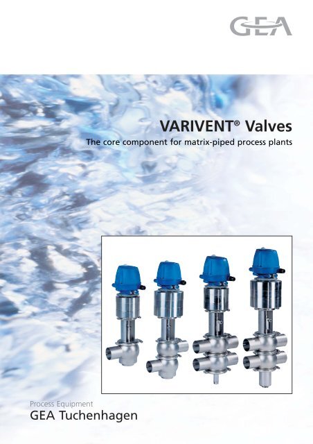 610e VARIVENT Valves