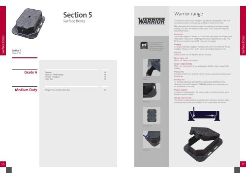 Product Guide - Surface Boxes (Section 5) - Saint-Gobain PAM UK