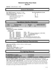Material Safety Data Sheet (MSDS) Coal Slag, All Grades