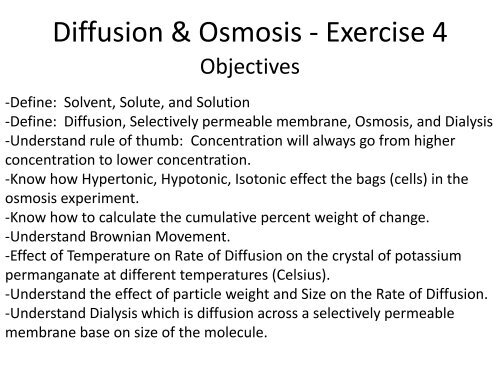 Diffusion and Osmosis â Exercise 4 - Science Learning Center