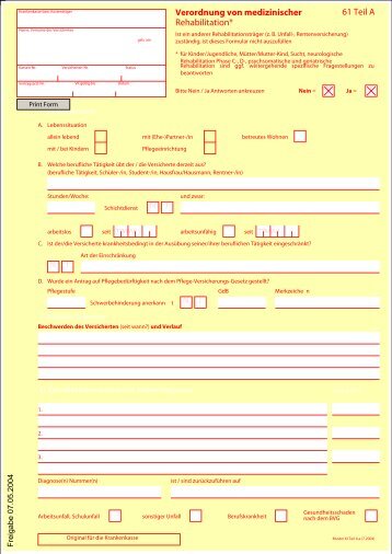 Rehabilitationsrelevante Magazine