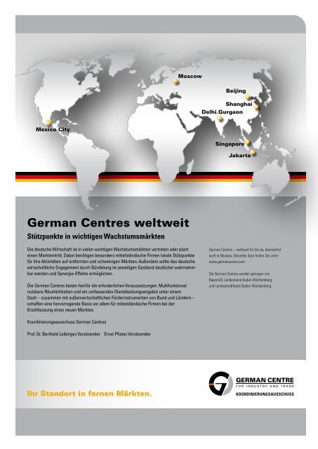 German Centres weltweit - German Centre Mexico