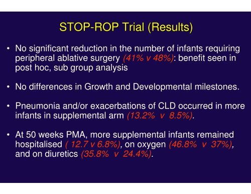 STOP-ROP STOP ROP Trial