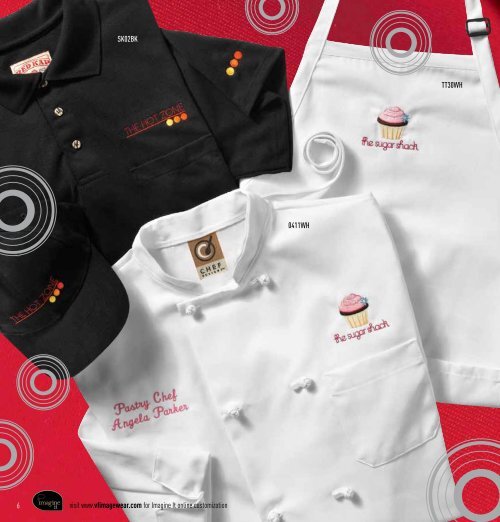 Embroidery Locations - VF Imagewear