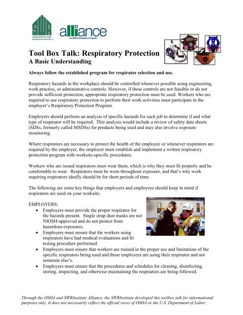 Respiratory Protection