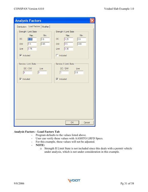 CONSPAN Version 4.0.0