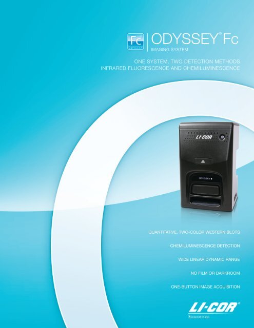 Odyssey Fc Imaging System Brochure - LI-COR Biosciences