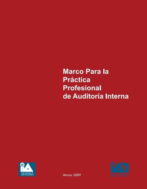 Marco de la PrÃ¡ctica profesional de auditorÃ­a interna, IIA