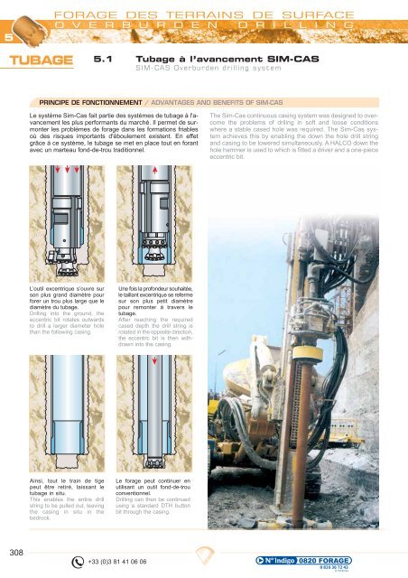 5 FORAGE DES TERRAINS DE