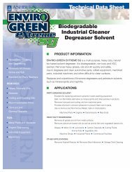 Technical Data Sheet - Ashburn Chemical Technologies