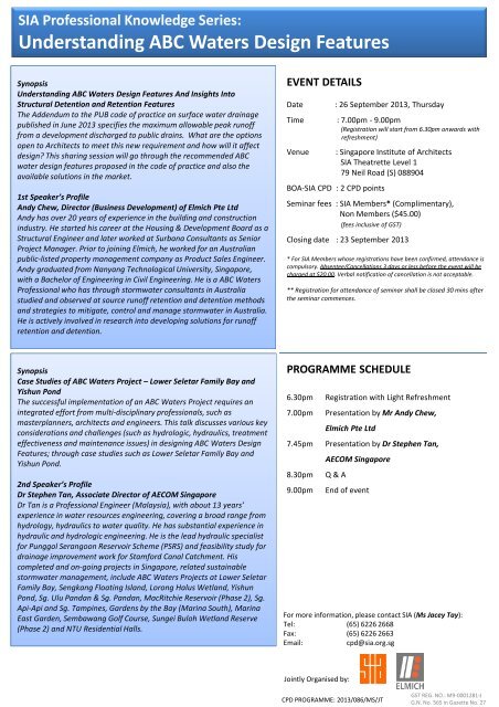 Understanding ABC Waters Design Features - APEX - Singapore ...