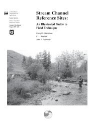 CROSS-VANE, W-WEIR, and J-HOOK VANE Structures - Wildland ...