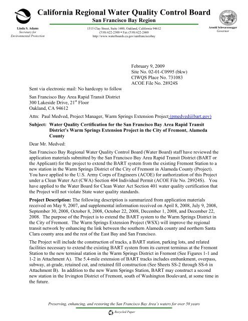 California Regional Water Quality Control Board