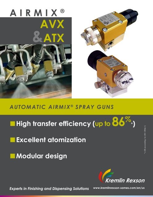 ATX & AVX Airmix® Brochure - Kremlin Rexson Sames