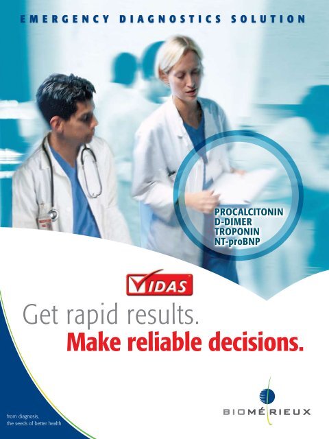 VIDAS Emergency Diagnostics Solution (pdf) - bioMÃ©rieux