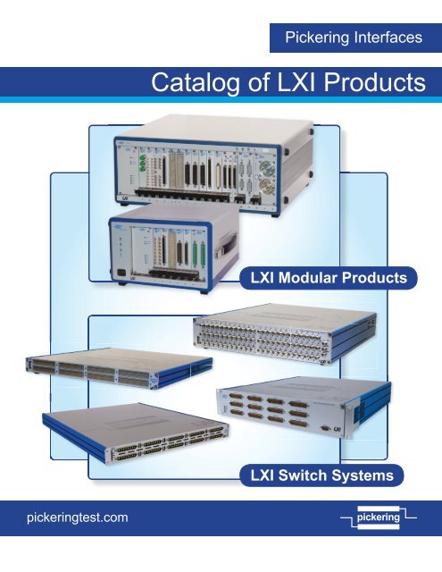 Pickering Interfaces LXI Instrumentation - RF Test Solutions