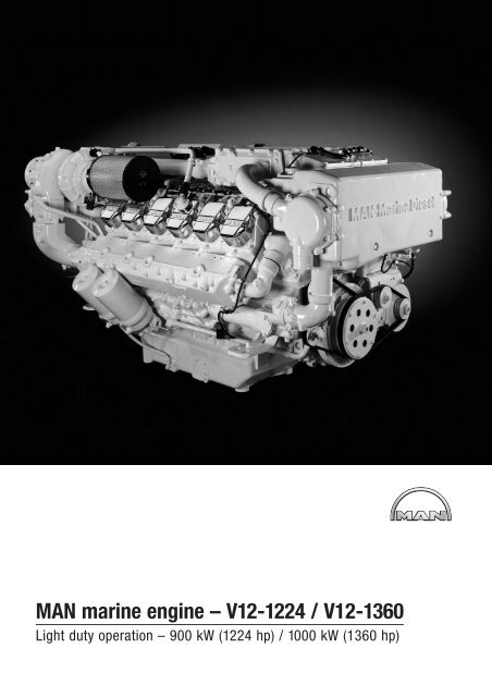 MAN marine engine â V12-1224 / V12-1360 - RDI Group ...