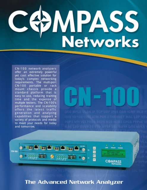 CN100 Brochures - Compass Networks