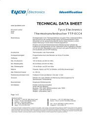 TECHNICAL DATA SHEET