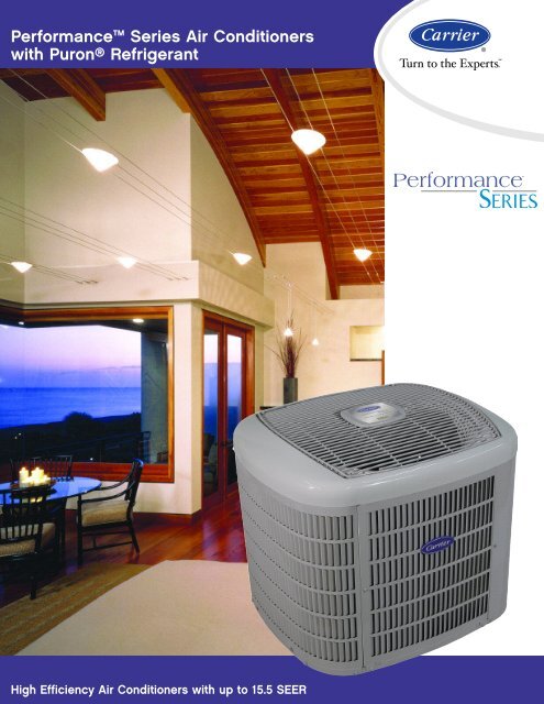 Performanceâ ¢ Series Air Conditioners with Puron ... - Aire Pro Inc.