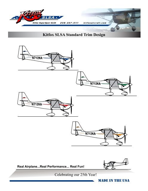 Kitfox aircraft чертежи - 96 фото