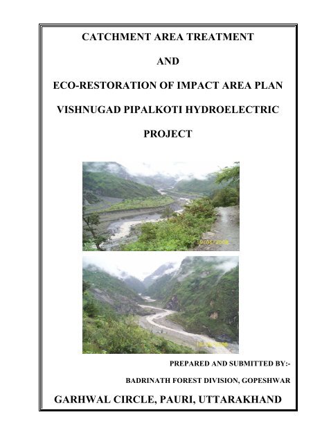 CATCHMENT AREA TREATMENT PLAN - THDC India LTD