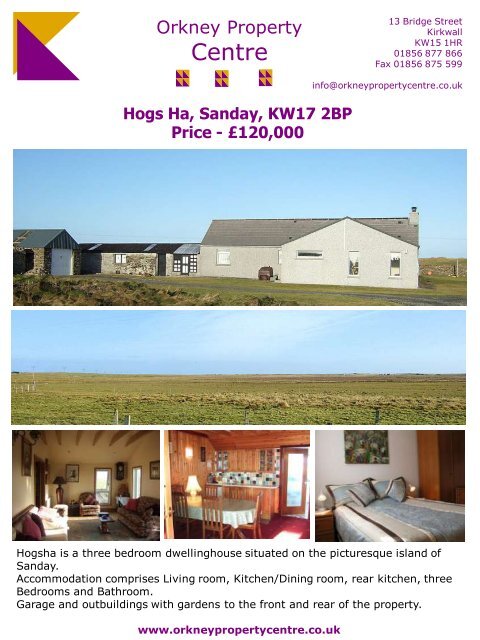 Hogsha Sanday.pdf - Orkney Property Centre