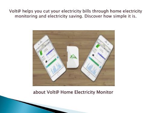 about Volt@ Home Electricity Monitor