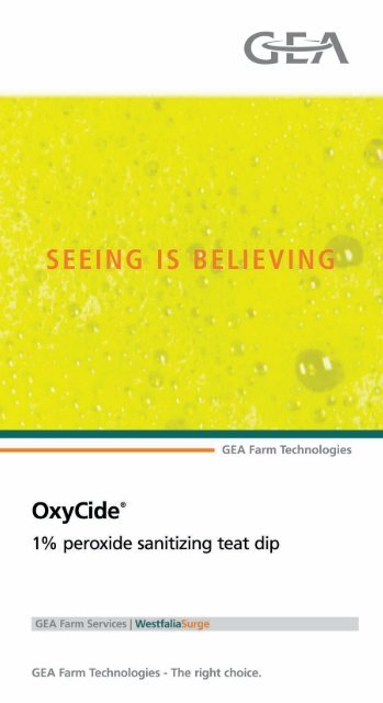 OxyCide - GEA Farm Technologies