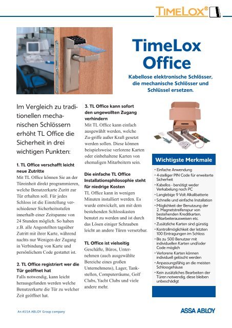 TimeLox Office - Nordiq