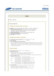Material Safety Data Sheet [MSDS] - Advanced Polymers