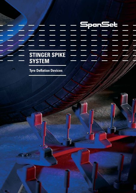 62507 Stinger Brochure.indd - SpanSet UK Ltd