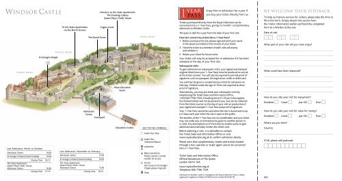 Visitor Information leaflet - Home