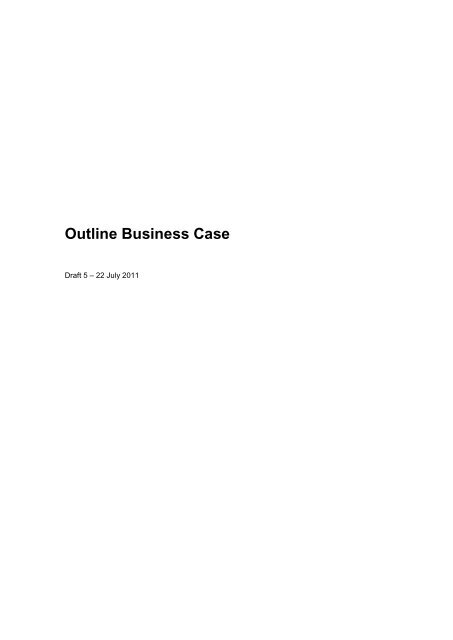 Outline Business Case (OBC) - Barts Health NHS Trust