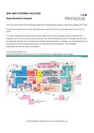 Whipps Cross Hospital Site map and wayfinding system