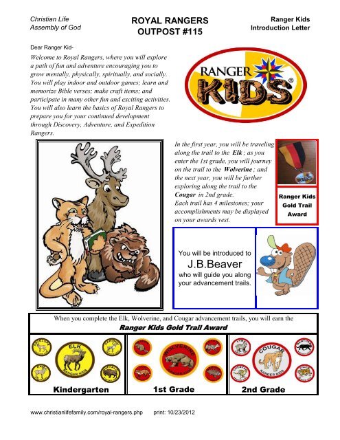 royal rangers outpost #115 - Christian Life Church