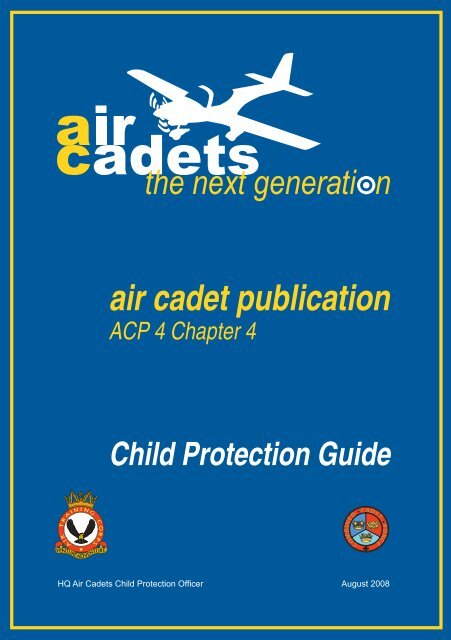 ACP 4 - Child Protection Guide - 967 Air Cadets