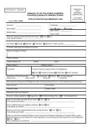 APPLICATION FORM OPHL SET TWO - Philippine National Bank