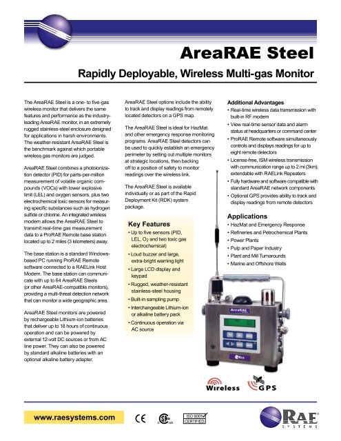 AreaRAE Steel - Envirocon