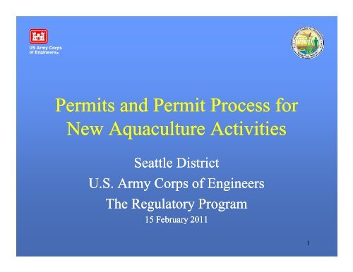 PowerPoint Presentation (pdf) - Seattle District - U.S. Army