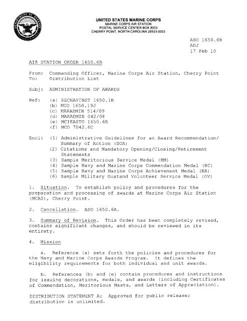 ASO 1650.6B ADJ 17 Feb 10 AIR STATION ORDER 1650.6B From ...