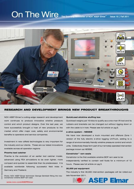 NOV ASEP Elmar - National Oilwell Varco