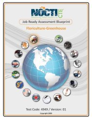 Score Interpretation Guide - nocti